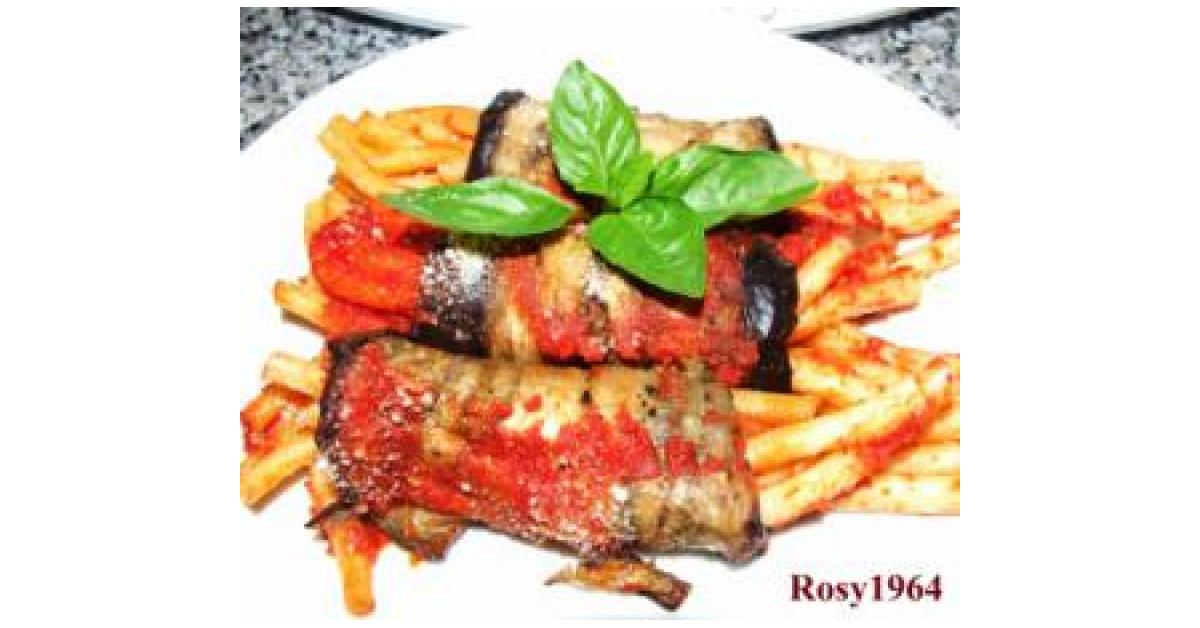Involtini di melanzane e maccheroni è un ricetta creata dall'utente ...