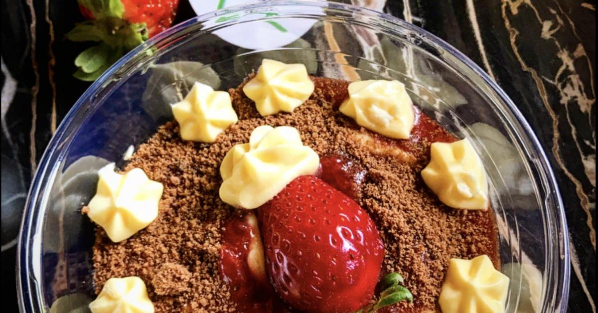 Coppette cremose alla fragola /Contest 7 ingredienti è un ricetta ...